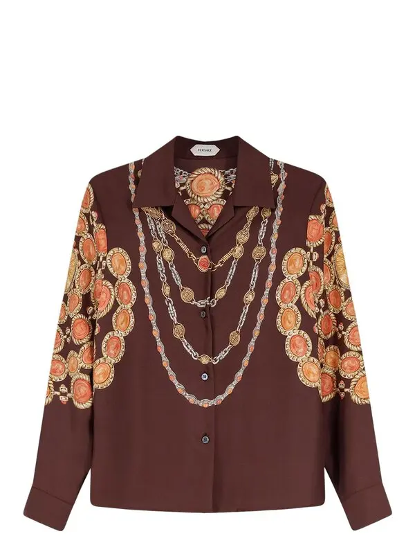 Versace Informal Silk Shirt - Multicolor