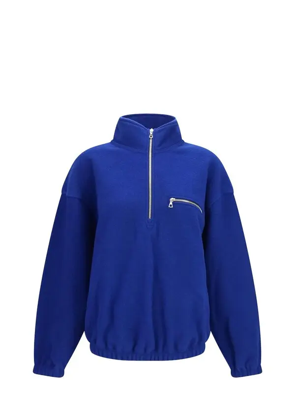RIER Polar High-neck Zip Jacket - Blue