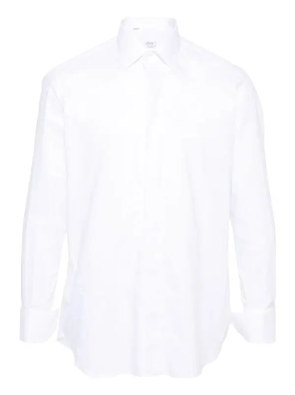 Brioni Cotton Shirt - Multicolor