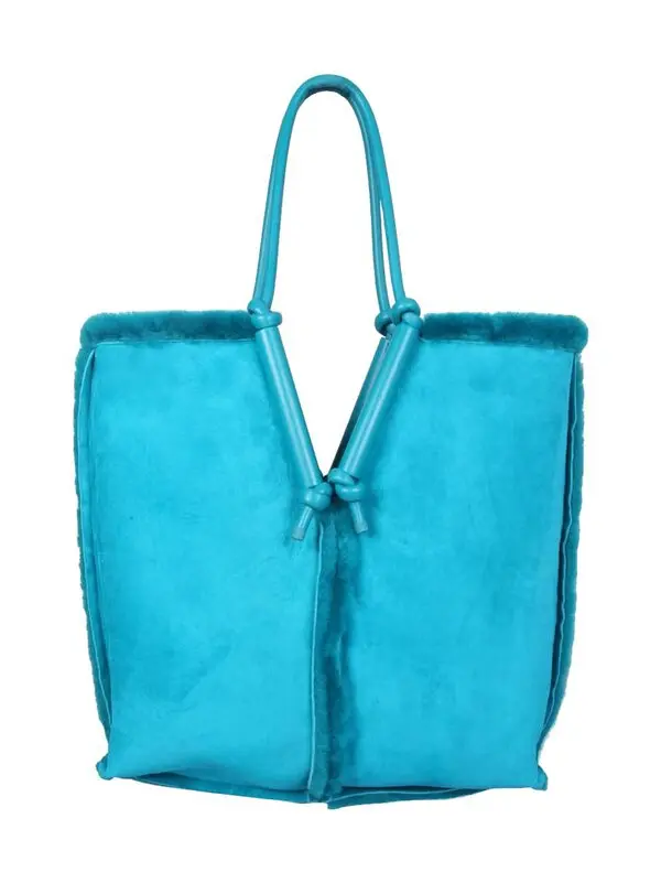 Bottega Veneta Bolster Tote Bag - Blue