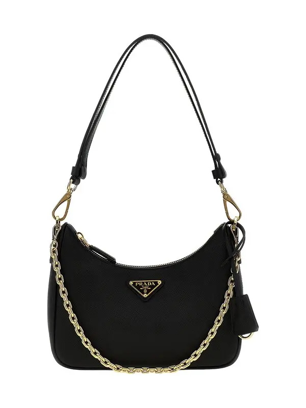 Prada Re-edition' Mini Handbag - Black