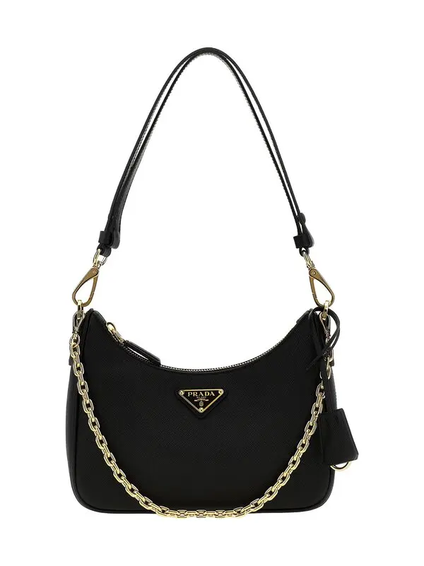 Prada Re-edition Mini Handbag - Black