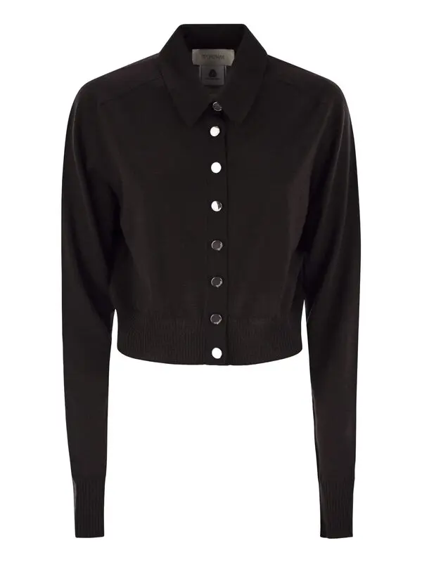 Sportmax Perseo Wool Cardigan - Brown