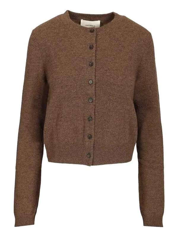LISA YANG Karia Cashmere Cardigan - Brown
