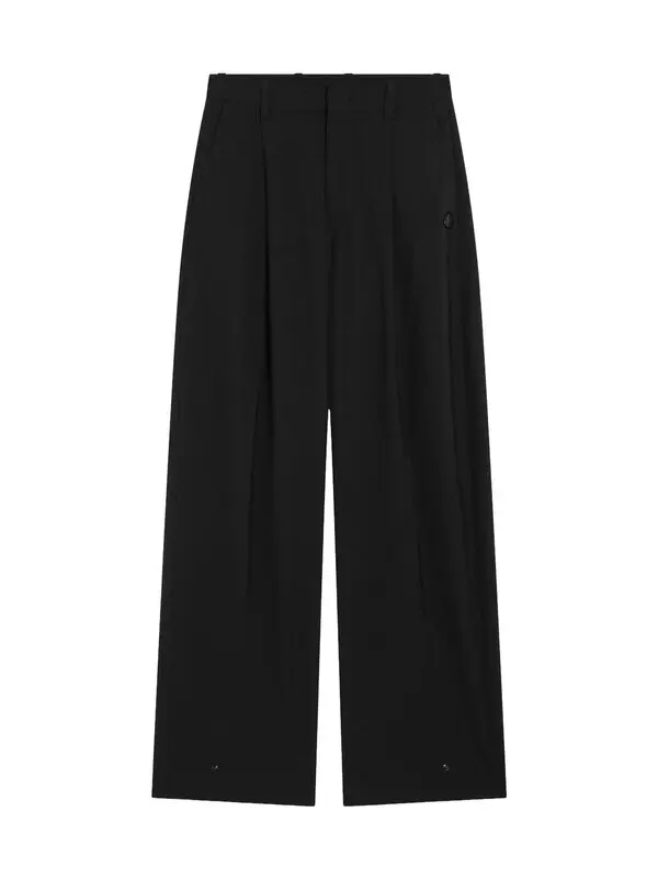 MONCLER X EDWARD ENNINFUL Wool-blend Trousers - Black