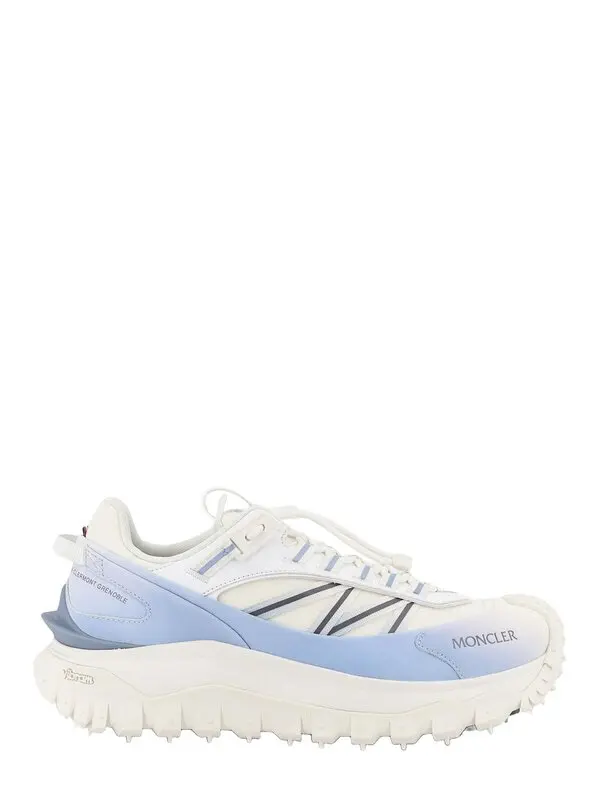 Moncler Trailgrip Technical Fabric And Mesh Sneakers - Multicolor