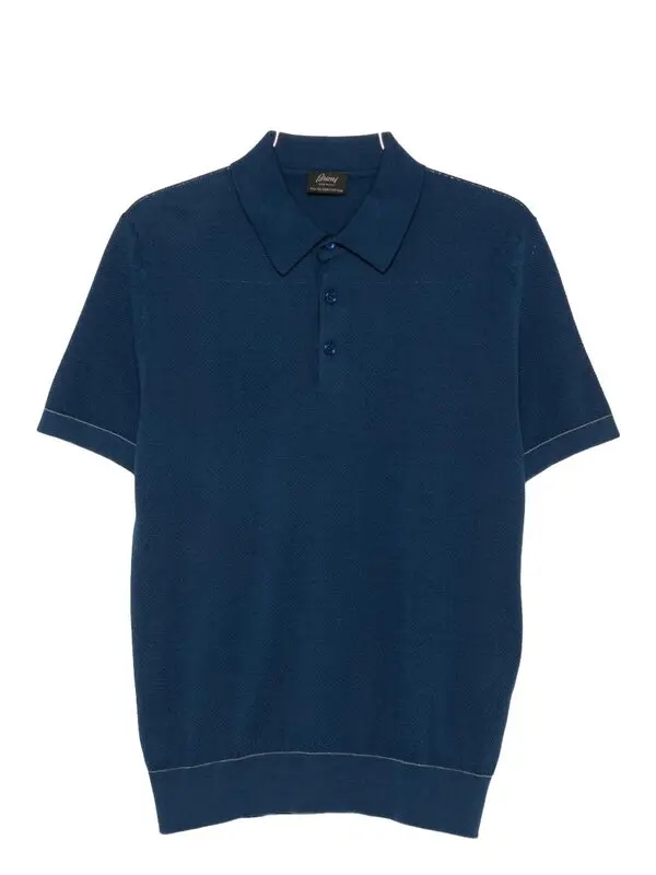 Brioni Cotton Polo Shirt - Multicolor