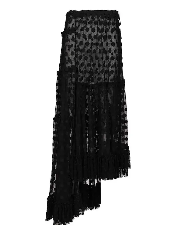 Dries Van Noten Sunia Long Skirt - Black