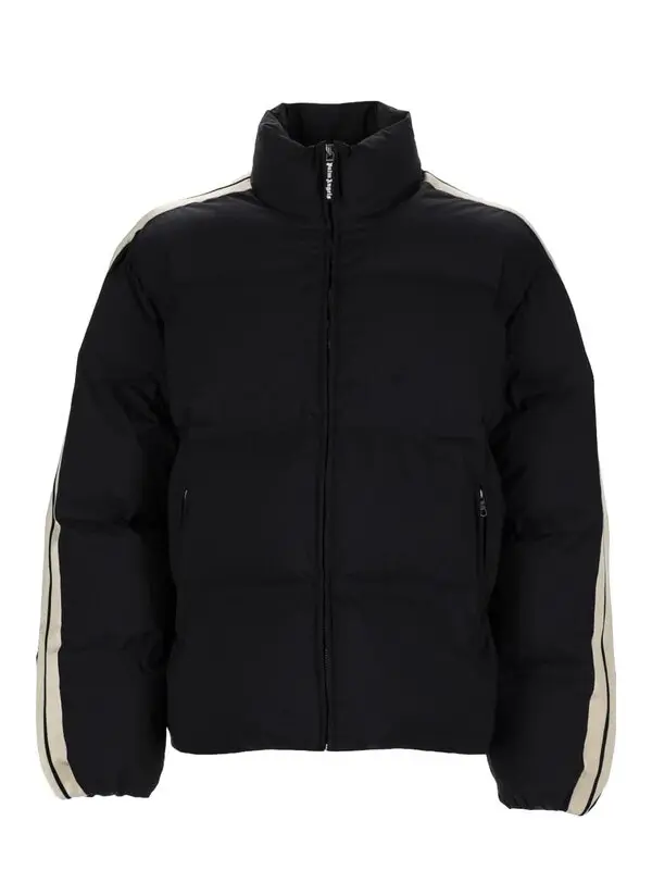 Palm Angels Giacca Con Logo - Black