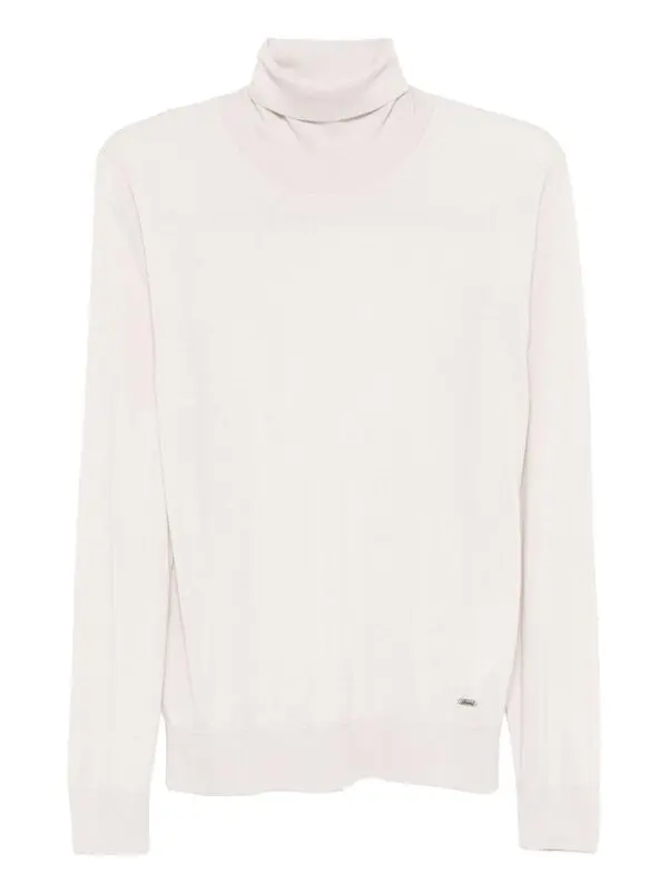 Brioni Cashmere And Silk Turtle-neck Sweater - Multicolor