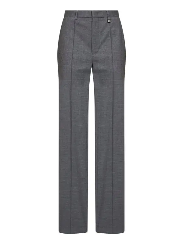 Giuseppe Di Morabito Virgin Wool Straight-leg Tailored Trousers - Multicolor