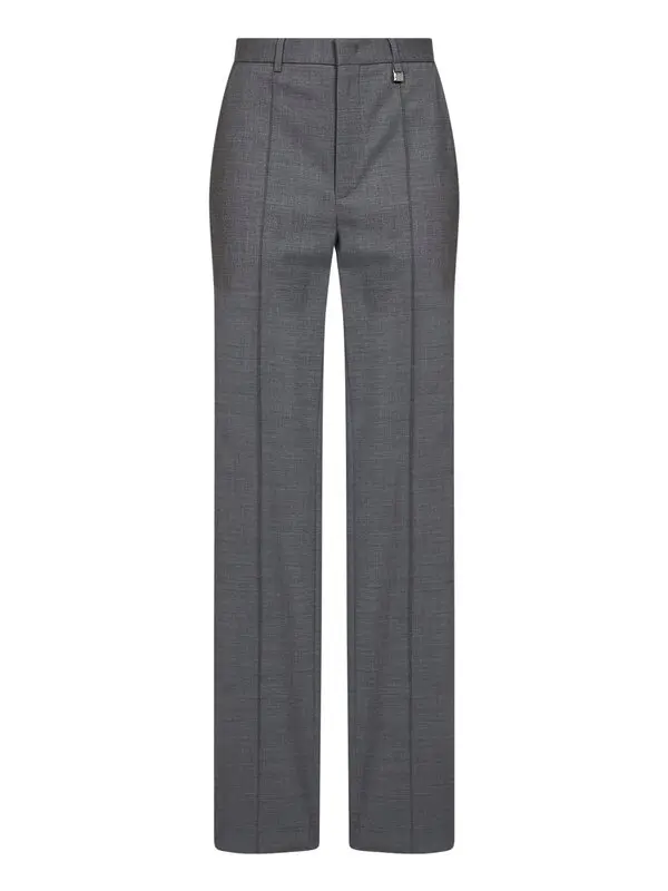 Giuseppe Di Morabito Virgin Wool Straight-leg Tailored Trousers - Multicolor