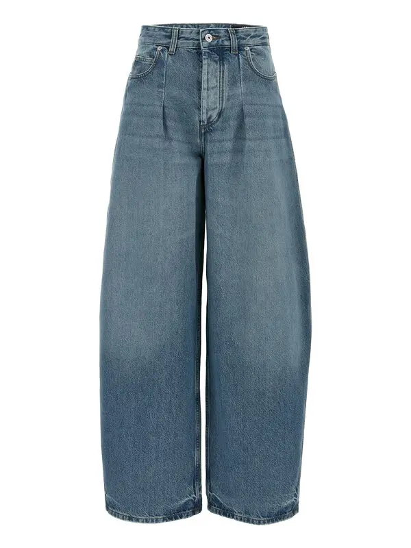 Jacquemus Le De-nimes Ovalo Jeans - Blue