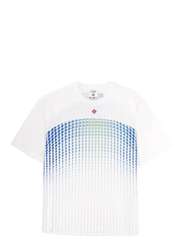 Casablanca T-shirt With Print - White