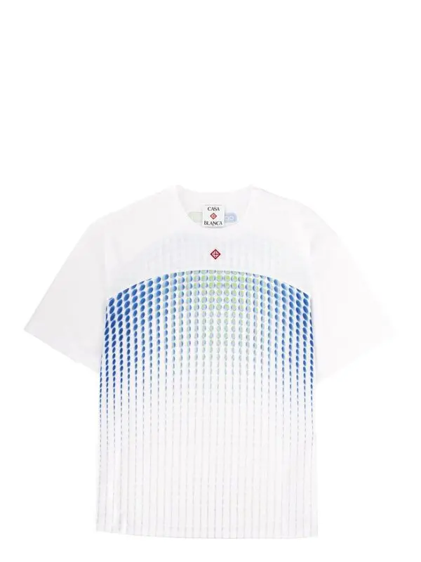 Casablanca T-shirt With Print - White