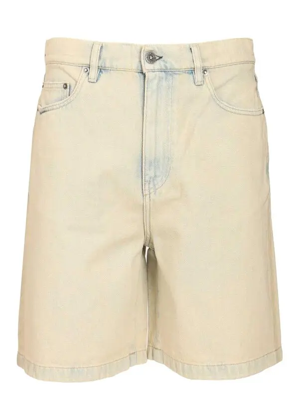 GOLDEN GOOSE Bermuda Phillip Cotton Shorts - White