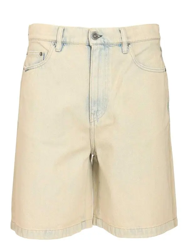 GOLDEN GOOSE Bermuda Phillip Cotton Shorts - White