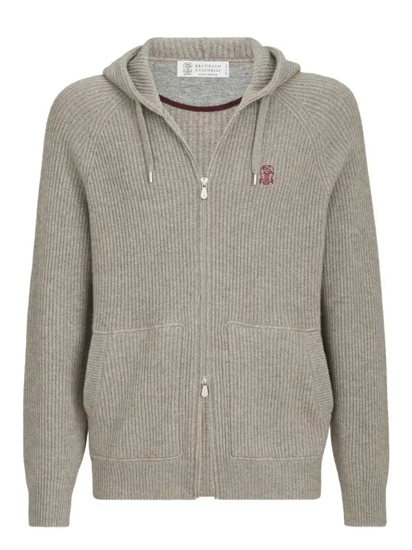 Brunello Cucinelli Cashmere Hoodie - Multicolor
