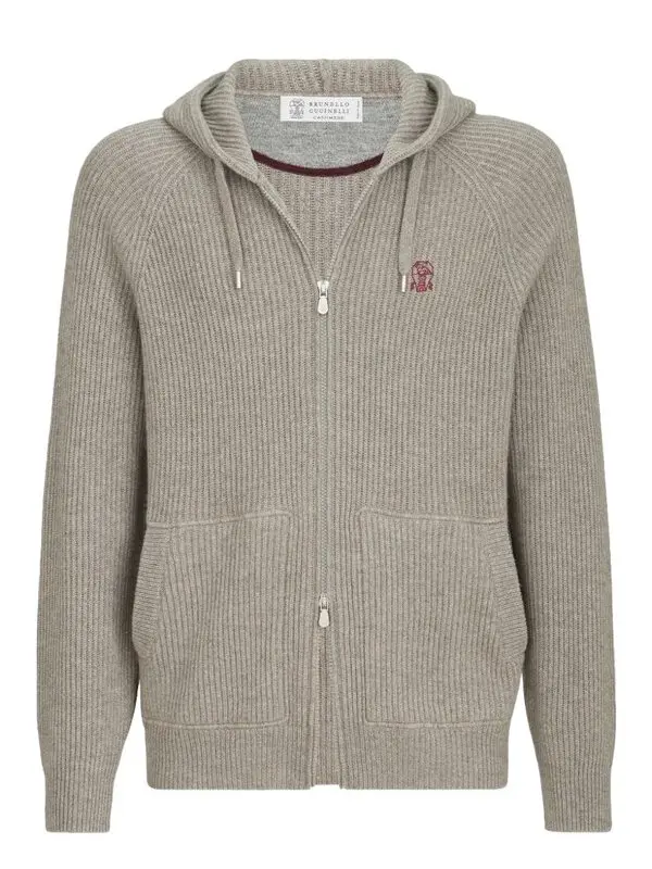 Brunello Cucinelli Cashmere Hoodie - Multicolor