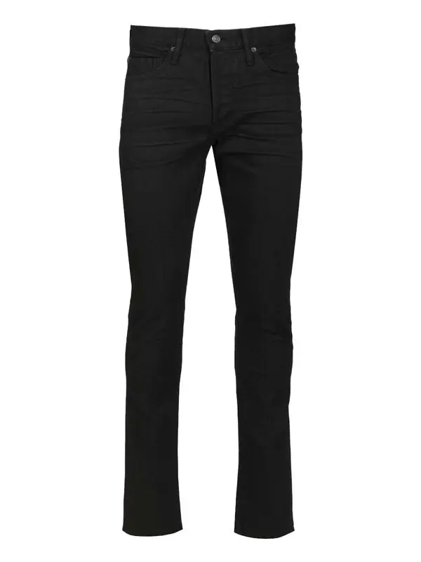 TOM FORD Slim-fit Stretch Denim Jeans - Black