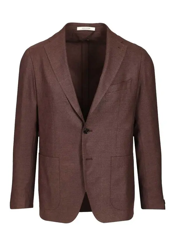Tagliatore Wool And Silk Montecarlo Jacket - Multicolor
