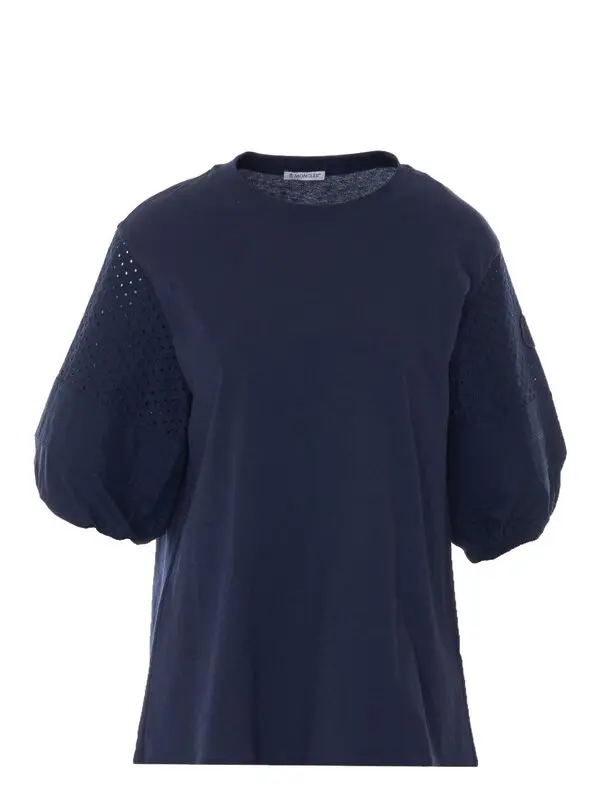 Moncler Logo T-shirt - Blue