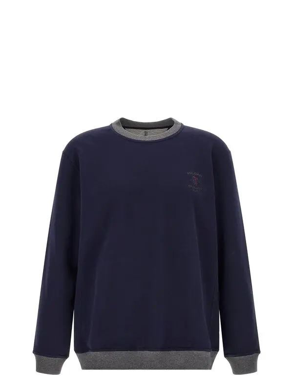 Brunello Cucinelli Solomei Athletic Club Sweatshirt - Blue