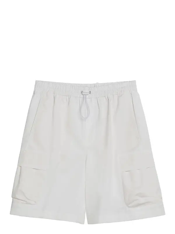 Gucci Shorts In Cotton Poplin - White