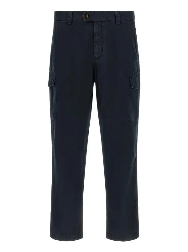 Brunello Cucinelli Cargo Trousers - Blue