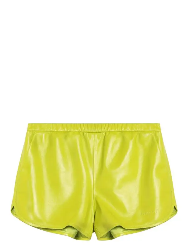 Gucci Leather Shorts - Green