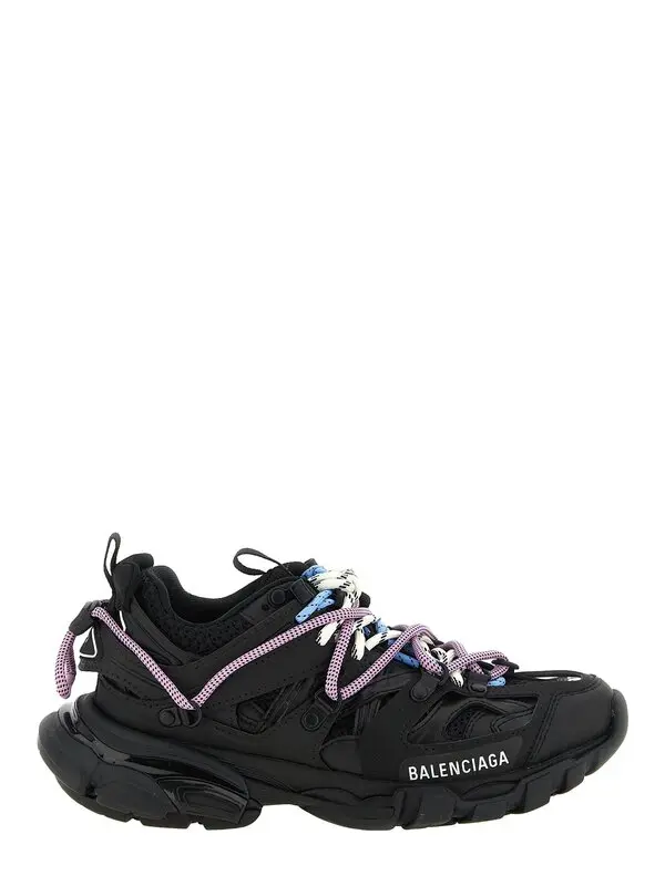 Balenciaga Track Trail Laces Sneakers - Black