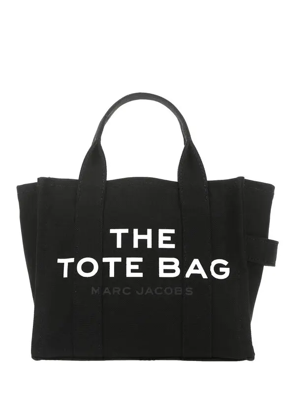 Marc Jacobs Canvas Mini The Tote Bag Handbag - Black
