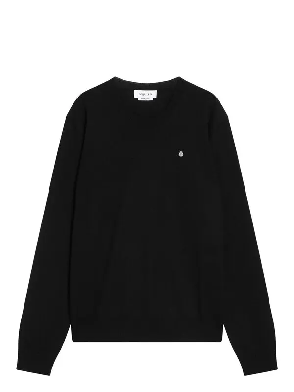 Alexander McQueen Wool Sweater - Black