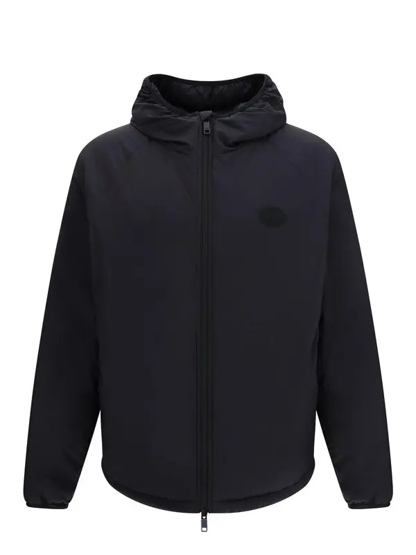 Burberry Dunwich Nylon Hooded Jacket - Black