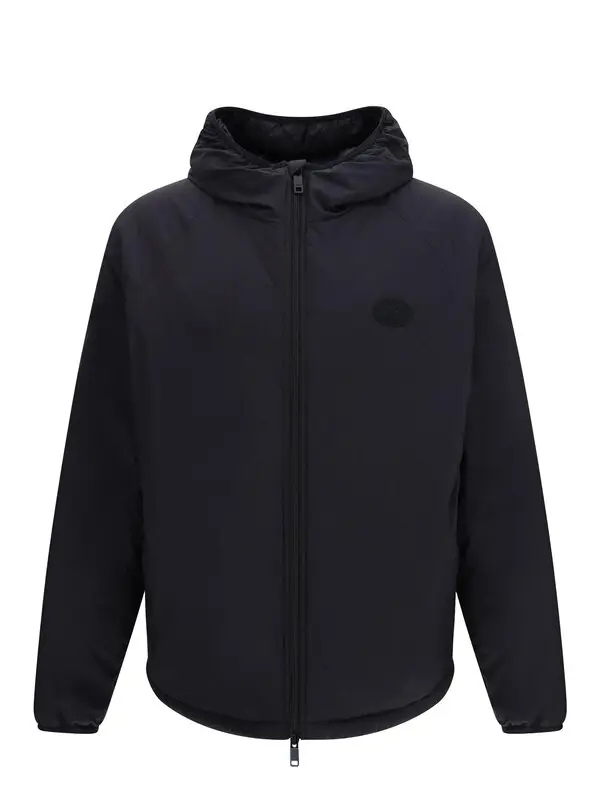 Burberry Dunwich Nylon Hooded Jacket - Black