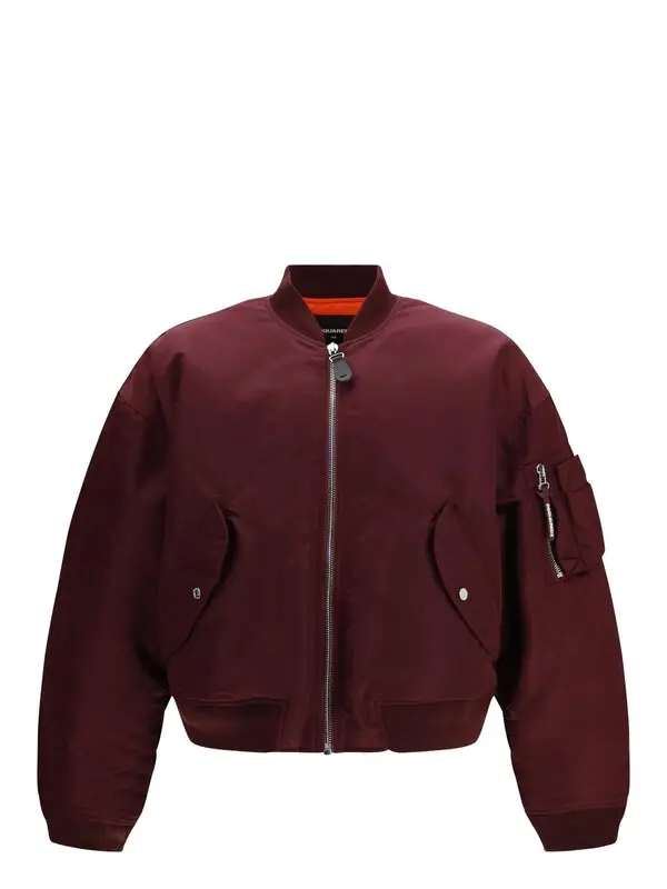 Dsquared2 80s Nylon Bomber Jacket - Multicolor