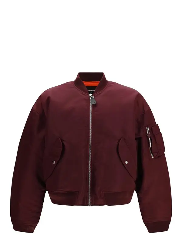 Dsquared2 80s Nylon Bomber Jacket - Multicolor