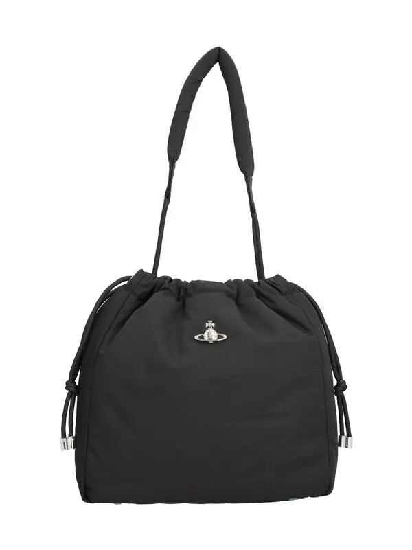 VIVIENNE WESTWOOD Hilary Bucket Bag - Black