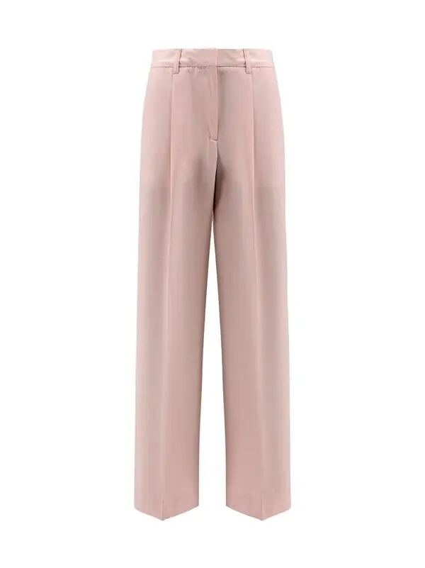 TOTEME Organic Cotton Trousers - Multicolor