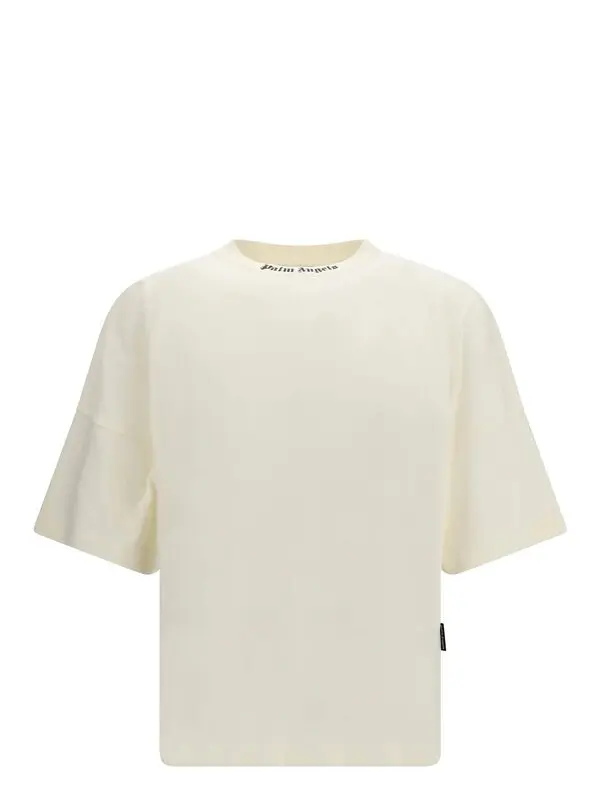Palm Angels Classic T-shirt With Oversized Back Logo - Multicolor