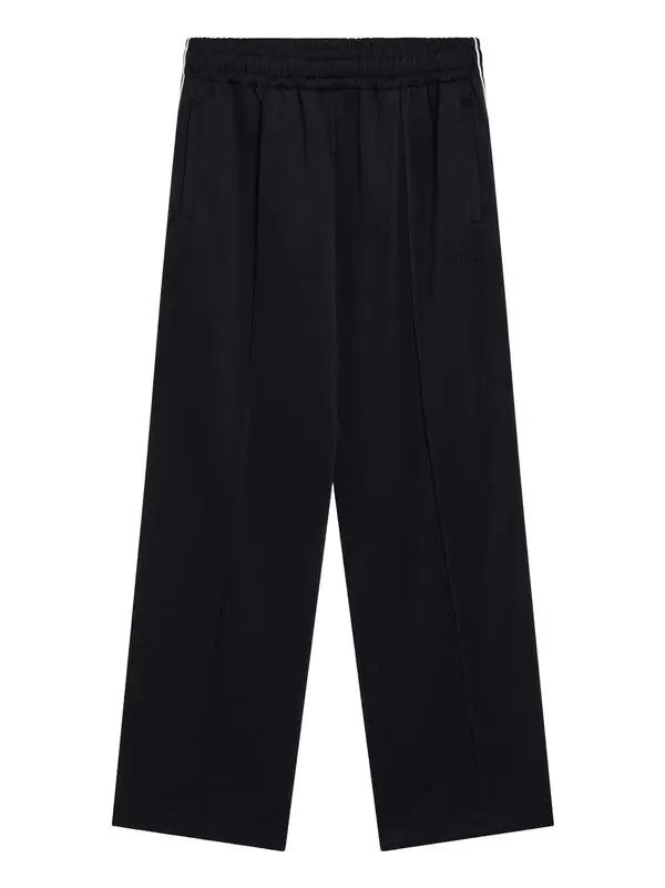Gucci Navy Pants In Technical Jersey - Blue