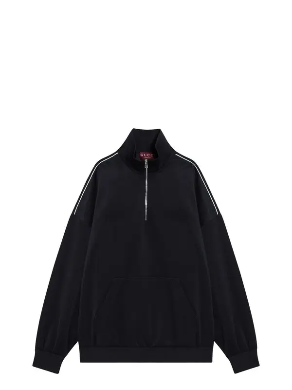 Gucci Technical Jersey Sweatshirt - Blue