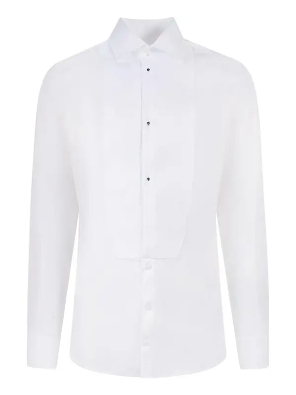 Dolce & Gabbana Gold Cotton Shirt - Multicolor