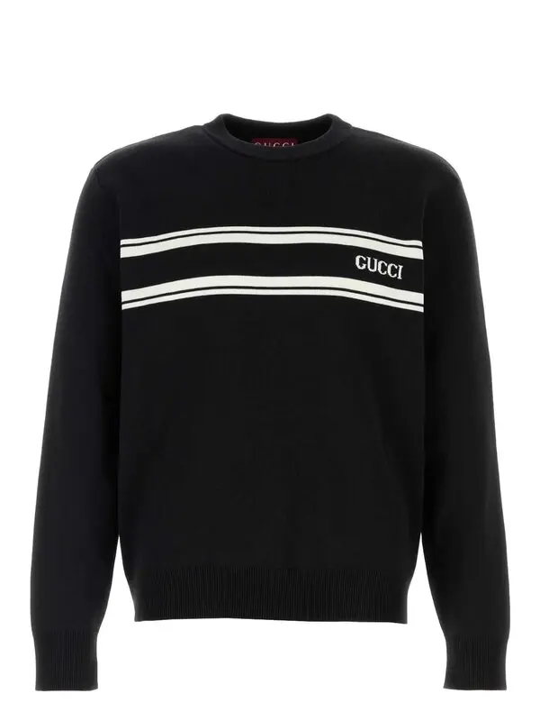 Gucci Silk Blend Sweater - Black