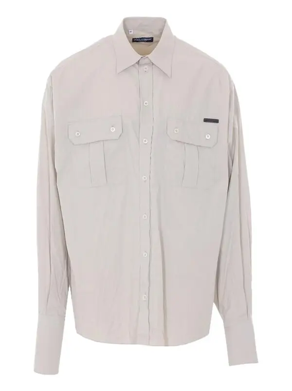 Dolce & Gabbana Poplin Shirt - Cream