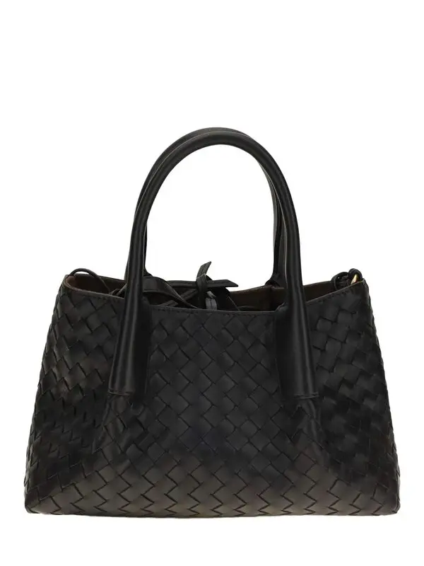 Bottega Veneta Pinacoteca Small Handbag - Black