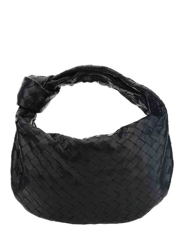 Bottega Veneta Teen Jodie Handbag - Black