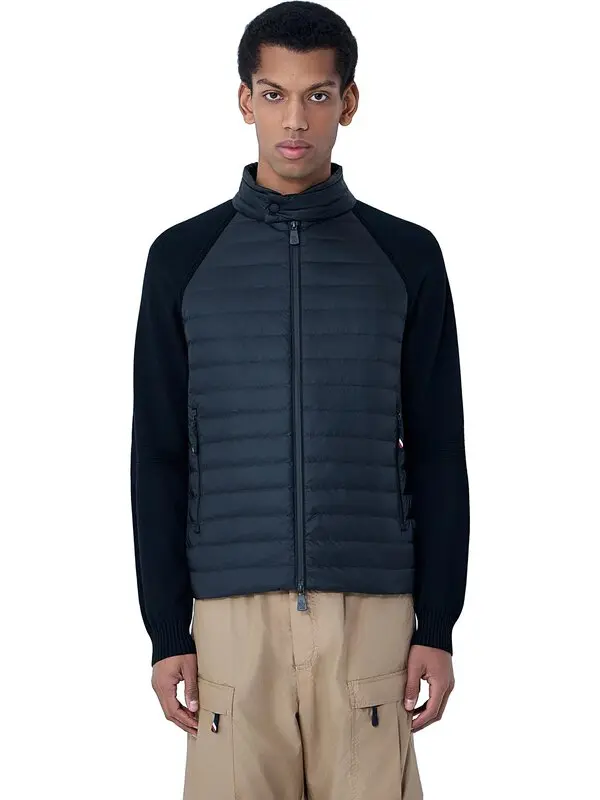 Moncler Logo Motif Cardigan - Black