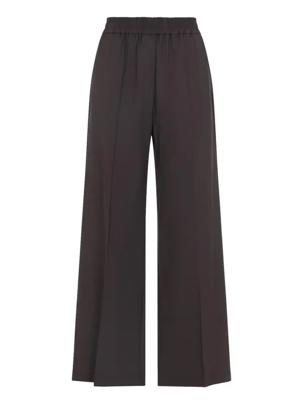 Brunello Cucinelli Wide Leg Pants - Brown