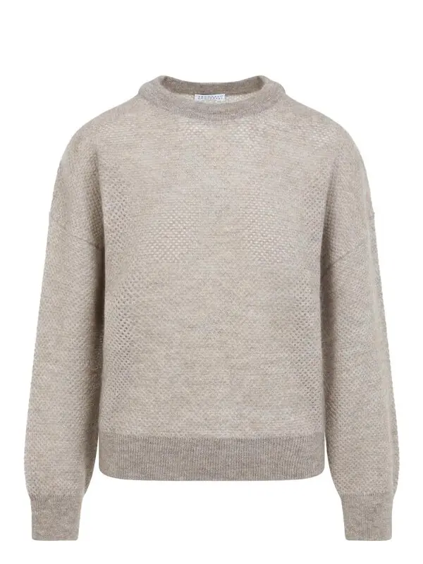 Brunello Cucinelli Soft Net Pullover - Multicolor